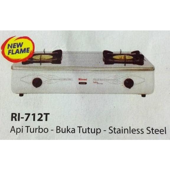 Jual Kompor Gas Rinnai 2 Tungku RI 712 T ( RI-712T ) | Shopee Indonesia