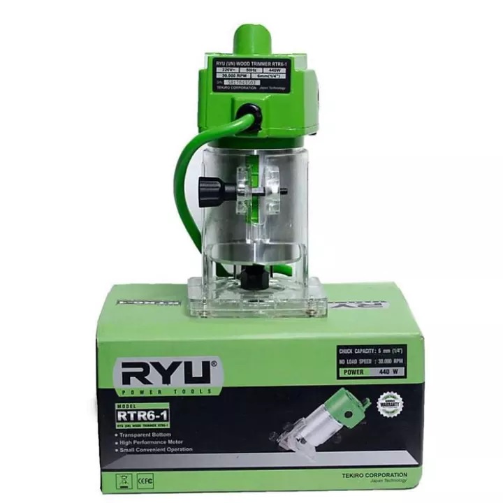 Jual RYU MESIN TRIMER RTR6-1 - MESIN TRIMMER ROUTER KAYU RTR 6-1 ...