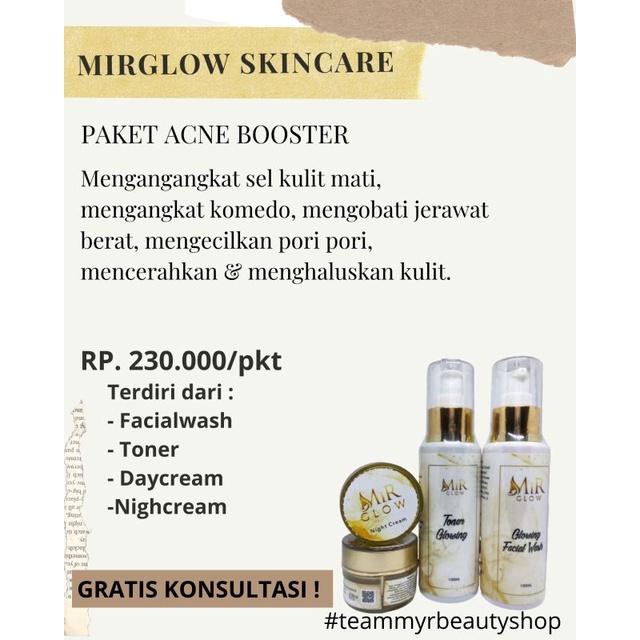 Jual MIR GLOW SKINCARE by Miu Beauty BPOM | Shopee Indonesia