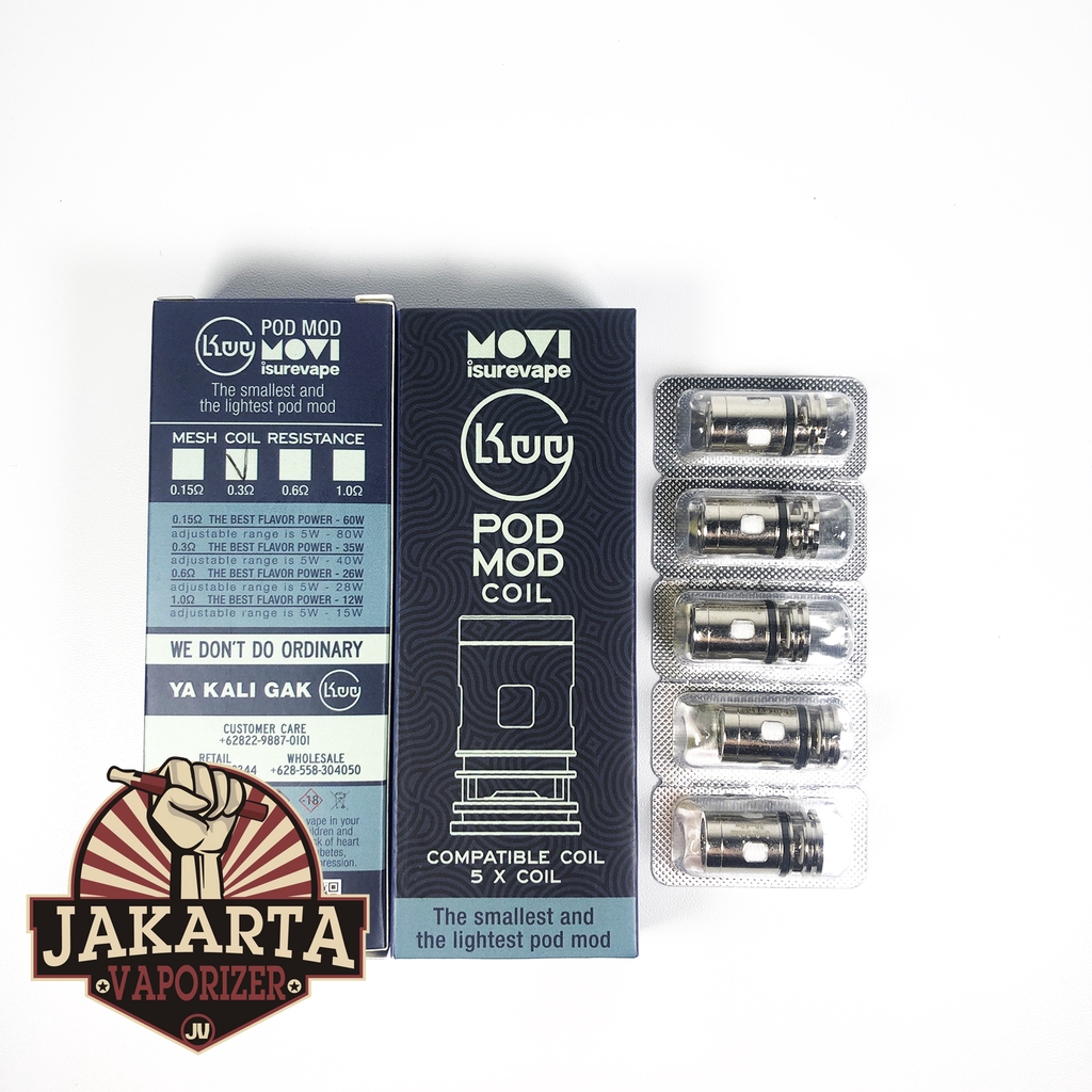 Jual [COIL] KUY POD MOD COIL 0.3 OHM AIO REPLACEMENT BY MOVI X ...