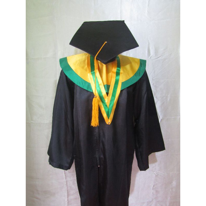 Jual Baju Toga Wisuda Sarjana Dewasa Mahasiswa Kuning Emas Hijau Best ...