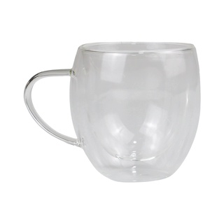 Jual One Two Cups Cangkir Kopi Anti Panas Double-Wall Glass Round 160ml | Shopee Indonesia
