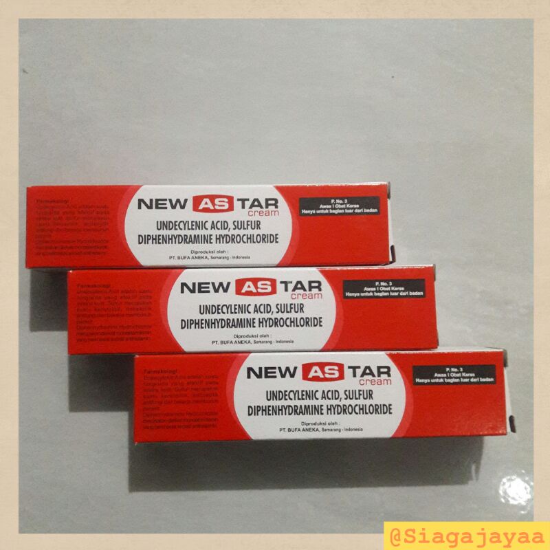 Jual New Astar Cream 15 Gram | Shopee Indonesia