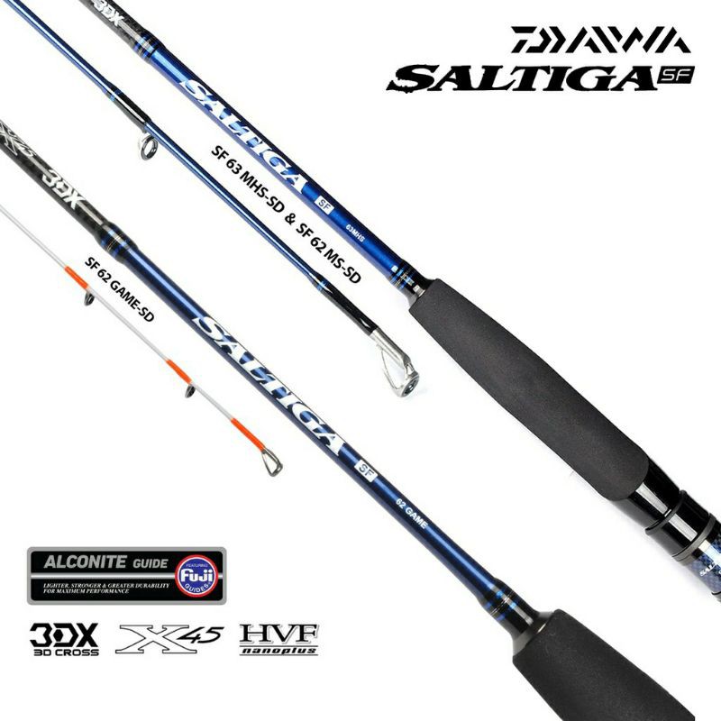 Jual Rod Daiwa Saltiga SF | Jigging | SF68Game-SD | SF 62Game-SD | SF ...