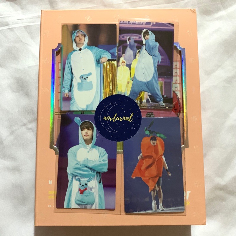 Jual BTS - 4th Muster Happy Ever After DVD Fullset PC Photocard RM Jin ...