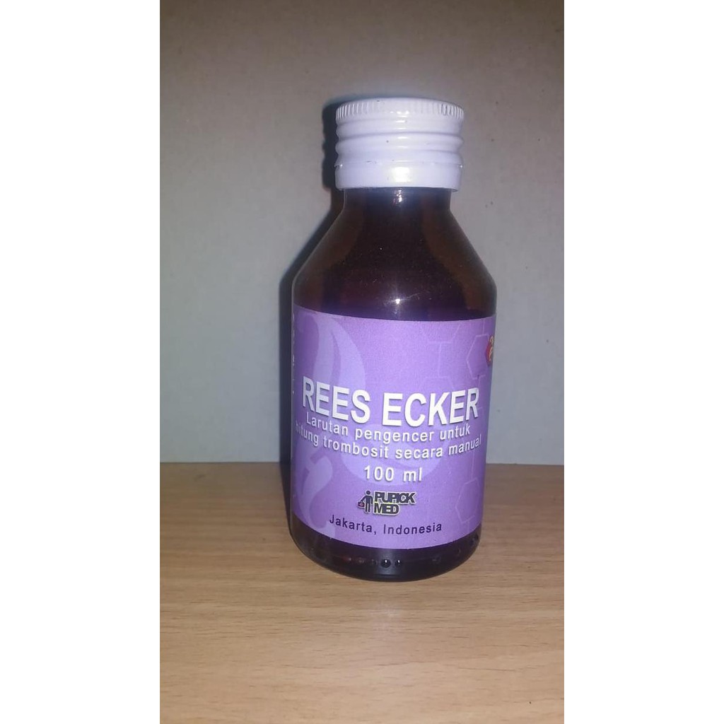 Jual REES ECKER/Larutan Pengencer Untuk Hitung Trombosit secara manual ...