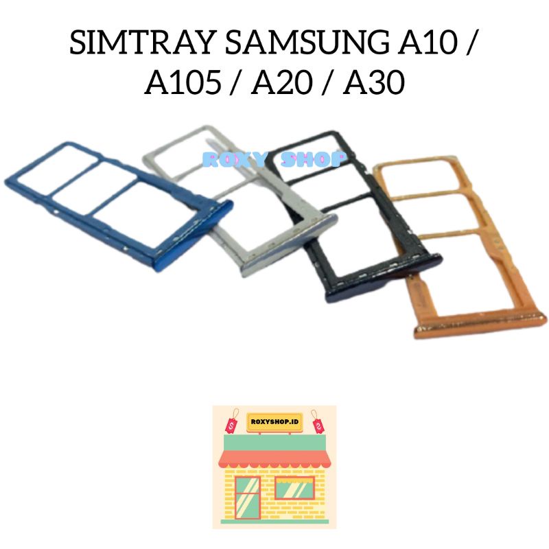 Jual SIMTRAY SLOT SIM CARD TEMPAT KARTU SAMSUNG A10 A105 A20 A30 SLOT ...