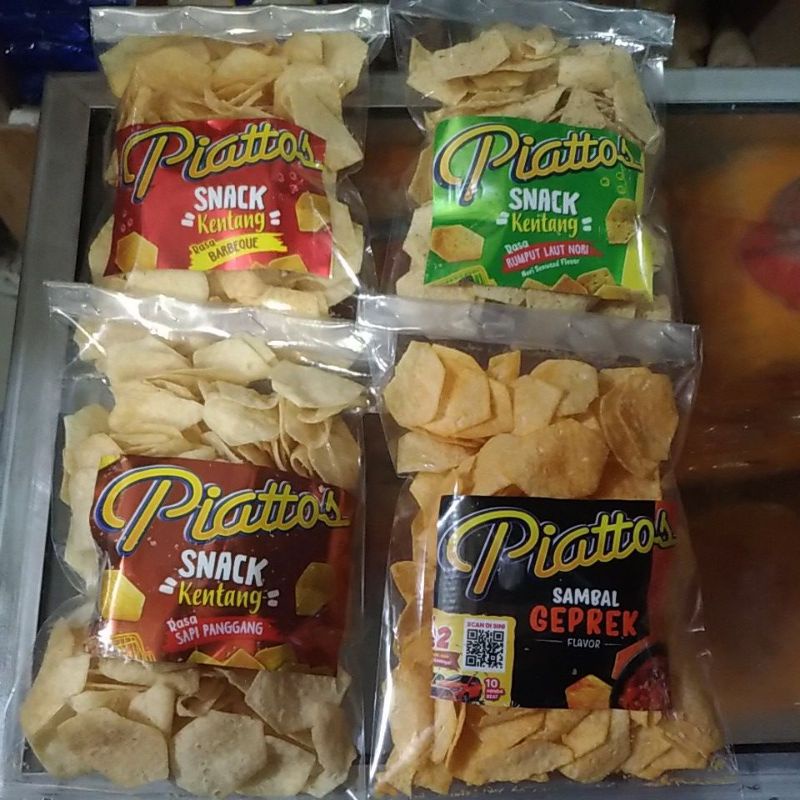 Jual piatos cemilan aneka rasa ~ -+ 100g | Shopee Indonesia
