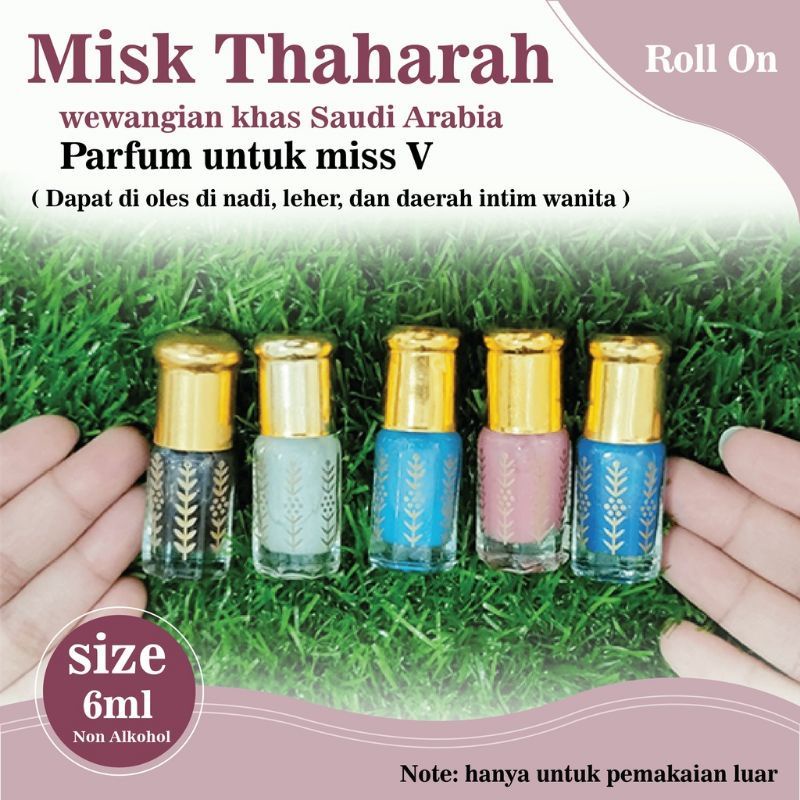 Jual Misk Thahara Parfum Miss V Roll On 6 Ml / Parfum Miss V Roll On ...