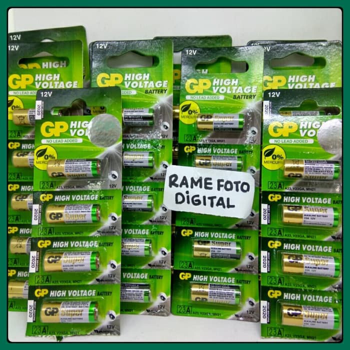 Jual Baterai GP23 AE, GP 23 AE 12 Volt Trigger dan Remote Mobil Murah e ...