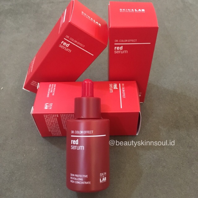 Jual Skin&Lab Red Serum (Dr. Color Effect) | Shopee Indonesia