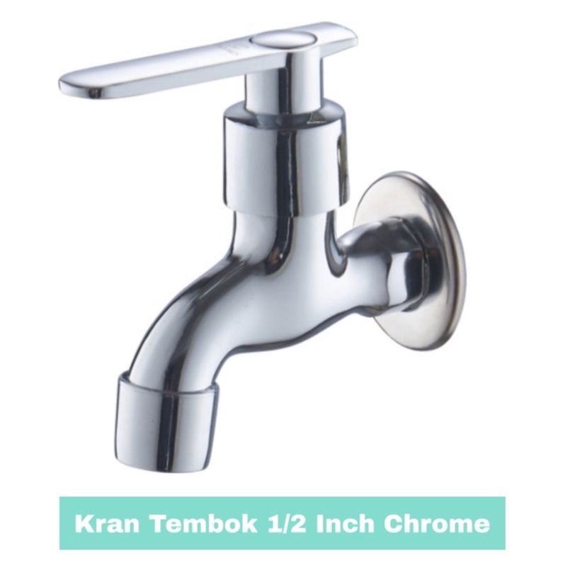 Jual TS201 Kran Air Tembok Dinding 1/2" - Keran Air Engkol 1/2 Inch ...