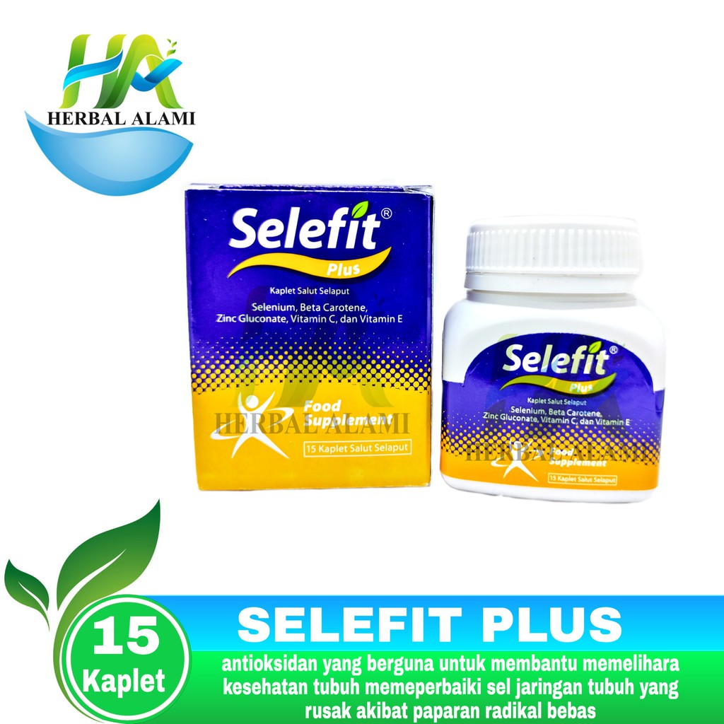 Jual Selefit Plus isi 15kapsul -Multivitamin Dan Antioksidan | Shopee ...