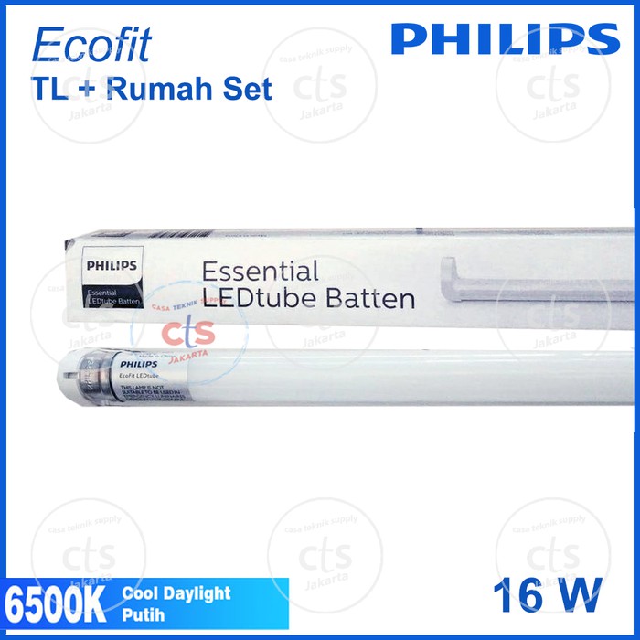 Jual SPECIAL !! Lampu Philips TL LED SET Ecofit 16 Watt 16Watt 16W 16 W ...