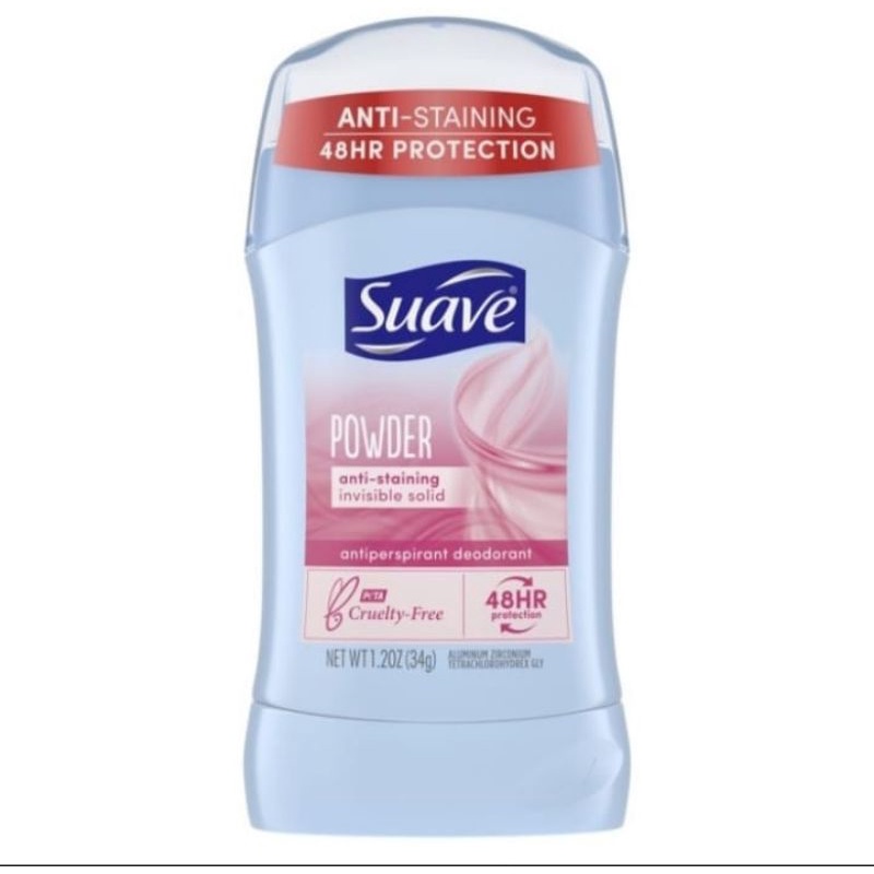 Jual Suave Powder Invisible Solid Anti Perspirant Deodorant | Shopee ...