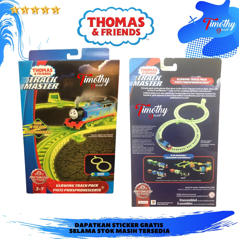 Jual Thomas And Friends Track Master Glow In The Dark Glowing Track ...