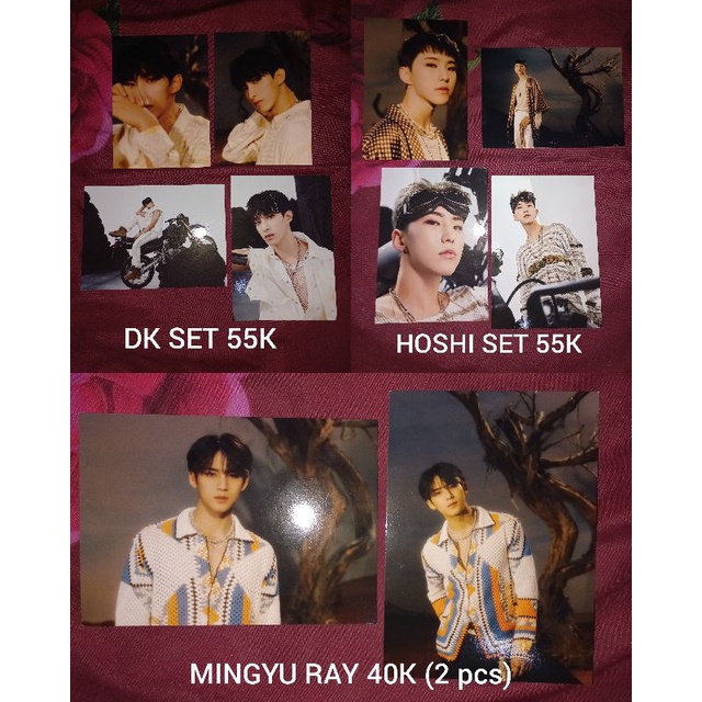 Jual SEVENTEEN FACE THE SUN FTS KIT VERSION PC MINGYU HOSHI DK | Shopee ...