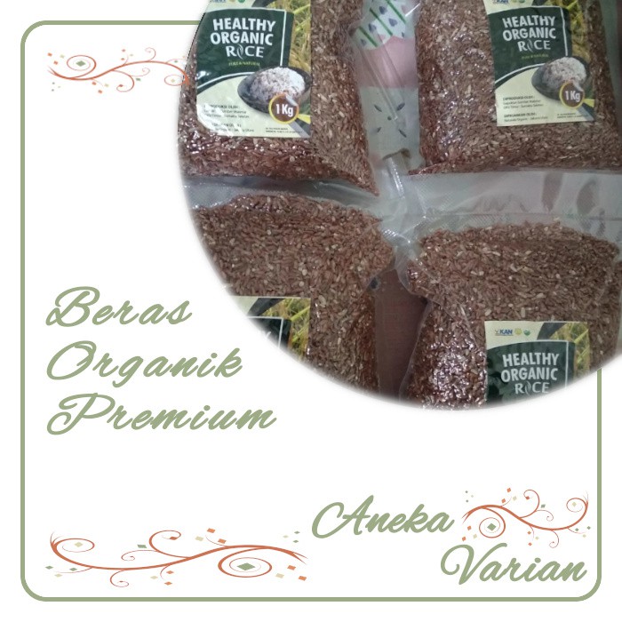 Jual Beras Organik bisa untuk Mpasi atau Diet rasa Pulen dan Premium di ...