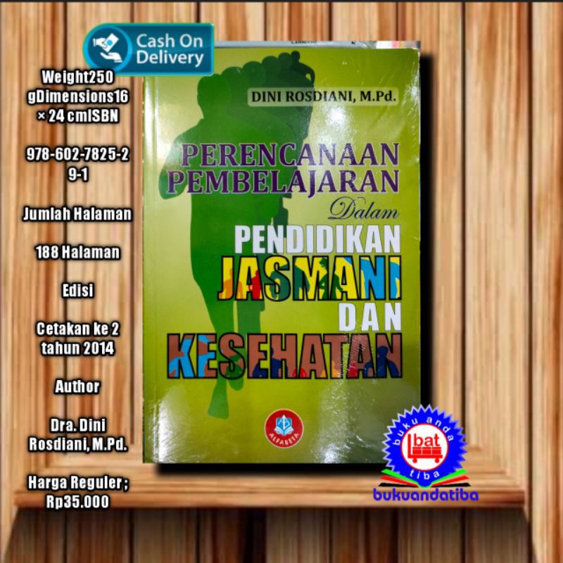 Jual PERENCANAAN PEMBELAJARAN DALAM PENDIDIKAN JASMANI DAN KESEHATAN - DINI ROSDIANI MPd ...