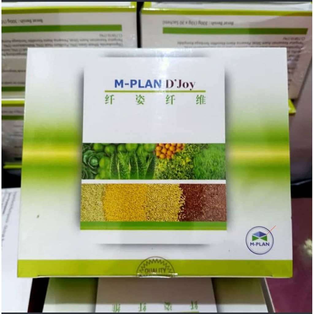 Jual Mplan Djoy fiber M plan fibertrim 30 sachet | Shopee Indonesia