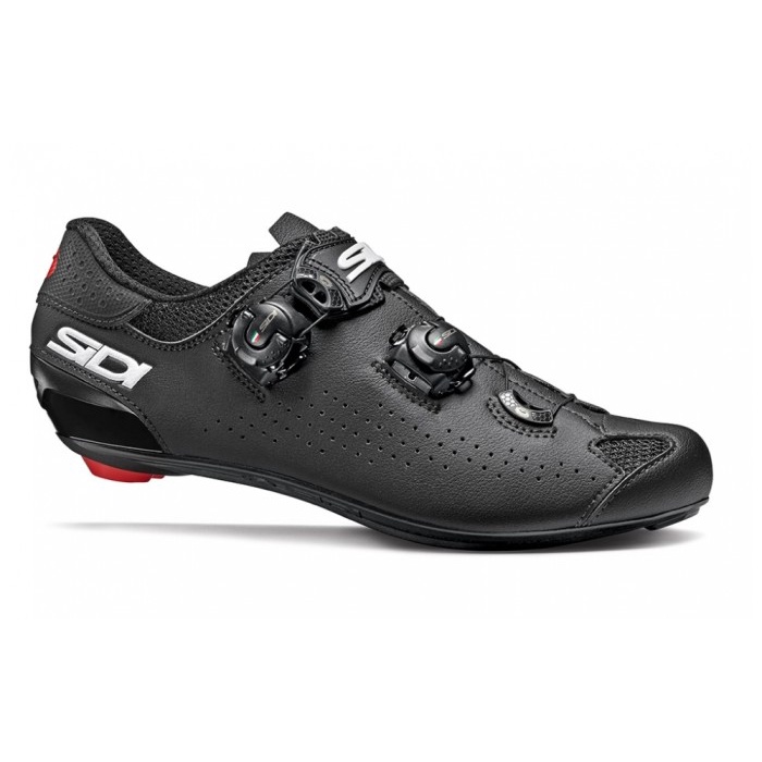 Jual Shoes Sidi Genius 10 Black Sepatu Cleat Sepeda Roadbike | Shopee ...