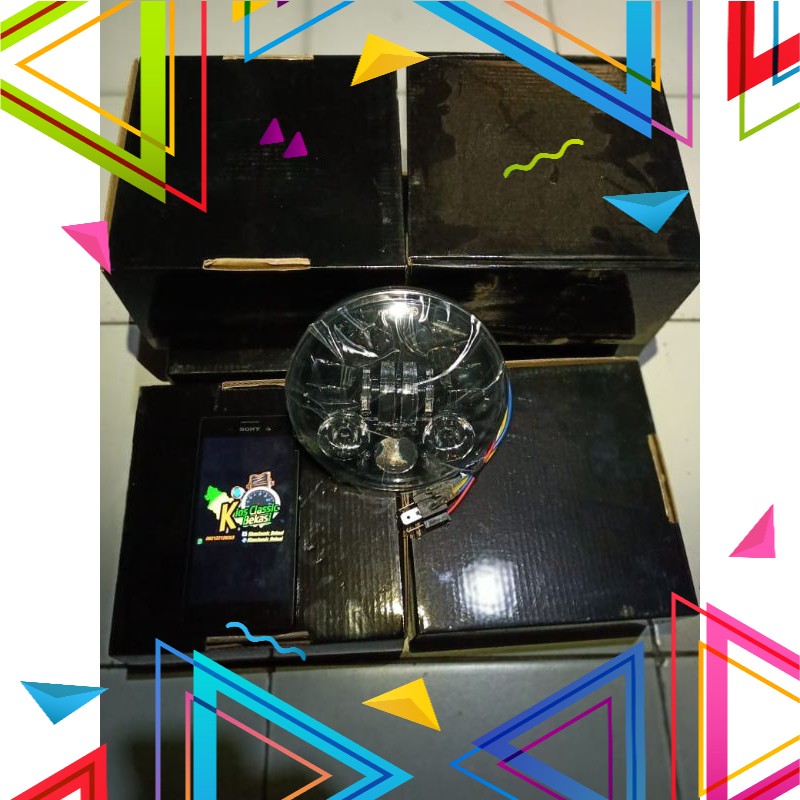 Jual Lampu Daymaker Dus hitam DOT SAE | Shopee Indonesia