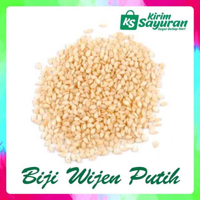 Jual BIJI WIJEN PUTIH NON SANGRAI (250 GR) | Shopee Indonesia