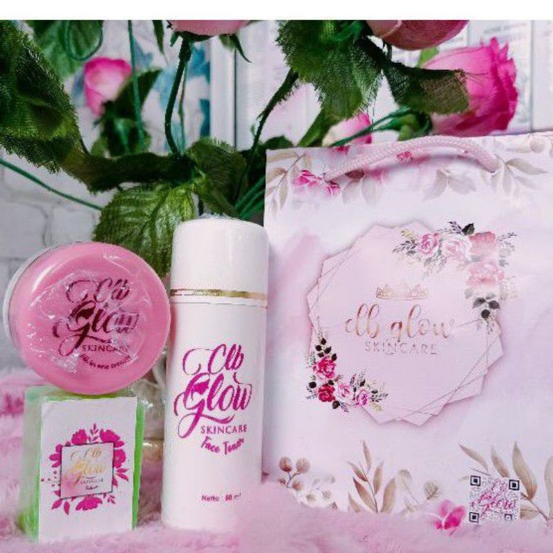 Jual CREAM CLB/CLB GLOW ORIGINAL/GB GLOW(BARCODE HARGA/PAKET) | Shopee ...