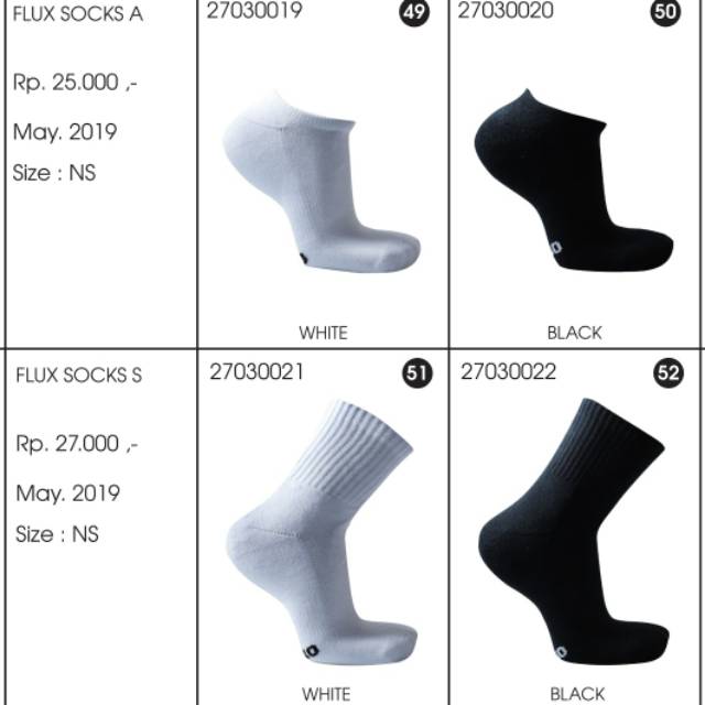 Jual Kaos Kaki ORTUSEIGHT FLUX SOCKS | Shopee Indonesia