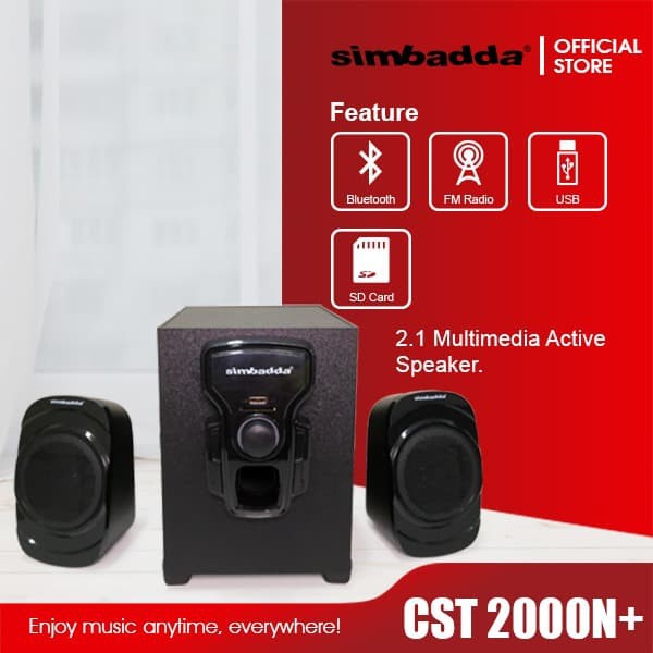 Jual SPEAKER ACTIVE BLUETOOTH SIMBADDA CST 2000N+| ACTIVE SPEAKER ...
