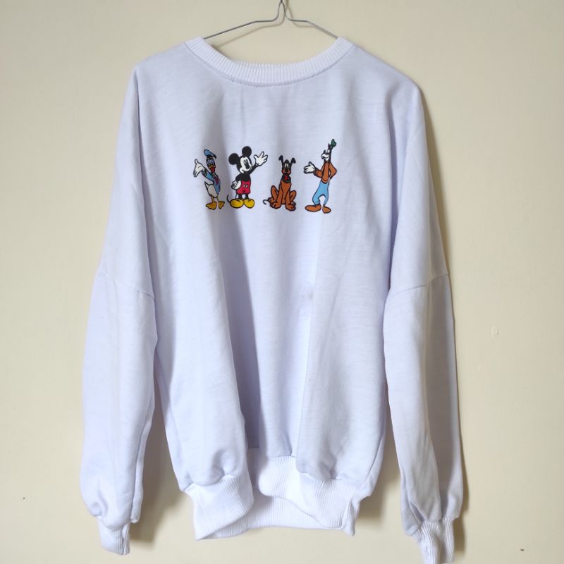 Jual sweater putih | Shopee Indonesia