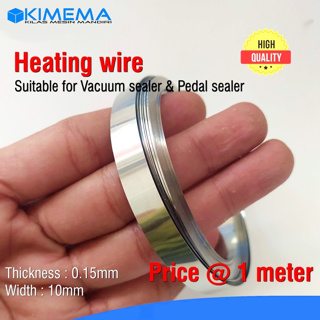 Jual Meteran Heating wire Element plat pemanas 10mm heating plate ...