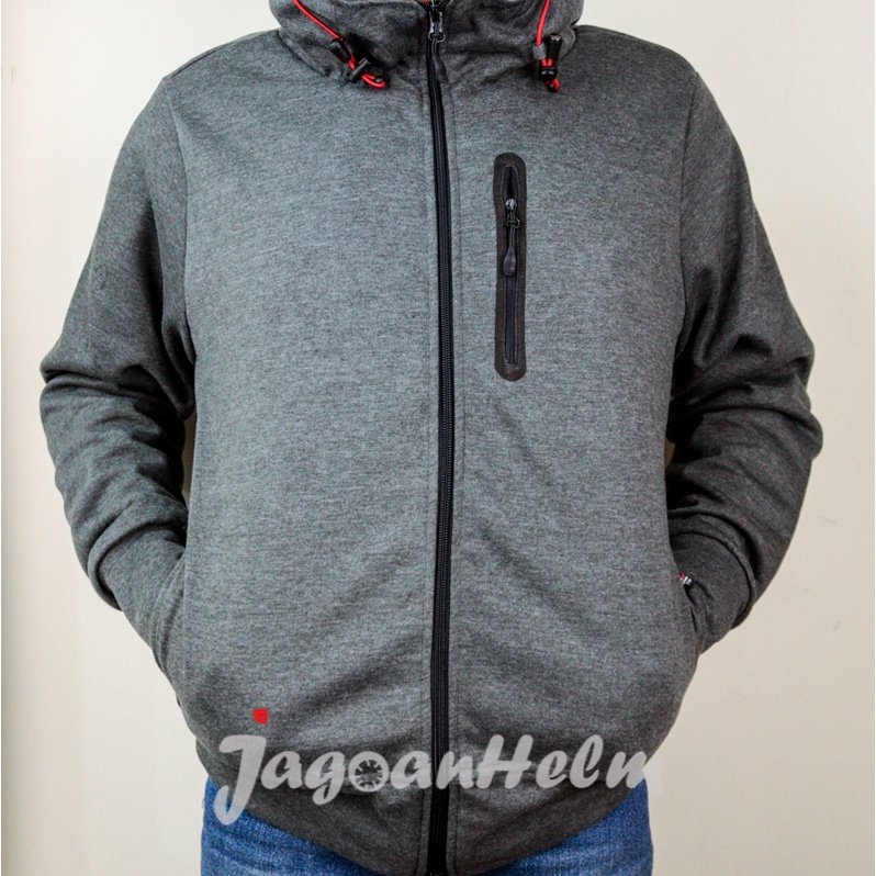 Jual KOMINE JACKET JK-604 PROTECT KV PARKA | GREY | BLACK MARBLE| JK112 | Shopee Indonesia