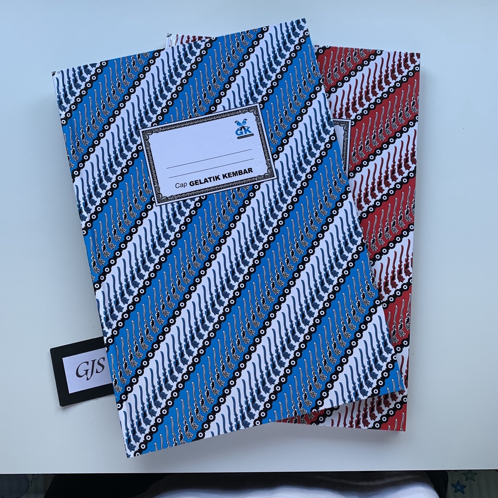 Jual Buku Tulis Batik Folio GK 50/Buku Hard cover/Cover tebal | Shopee ...