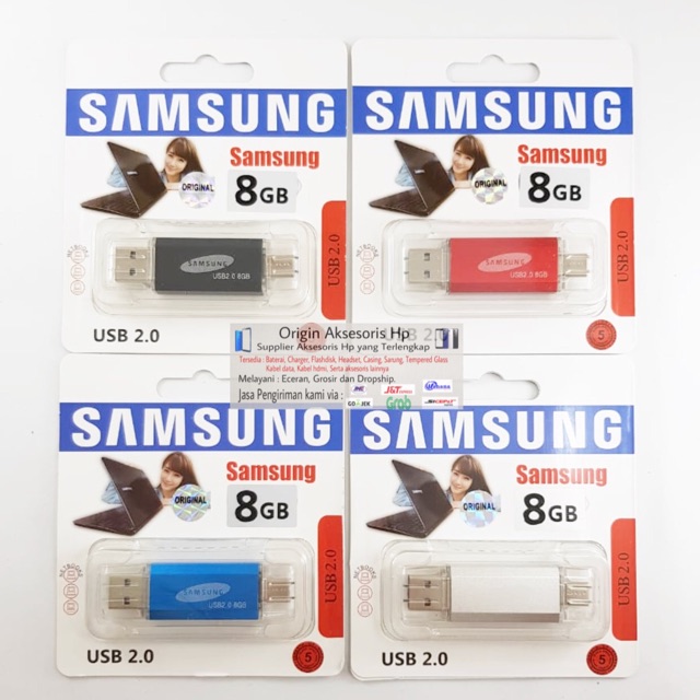 Jual Flashdisc OTG USB Type C SAMSUNG 8GB 8 GB ORIGINAL Flashdisk ...