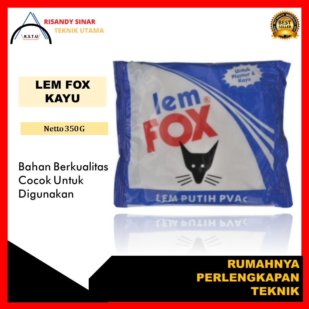 Jual lem fox kayu | lem fox murah | lem fox kemasan plastik | Shopee ...