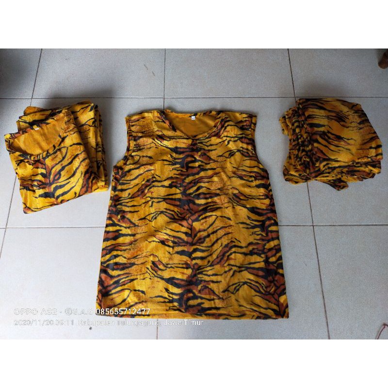 Jual singlet macan / baju barong | Shopee Indonesia