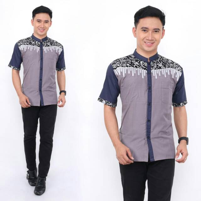 Jual Koko batik Koko Batik Al-Banan, Koko, Batik, Seragam, dipakai ...