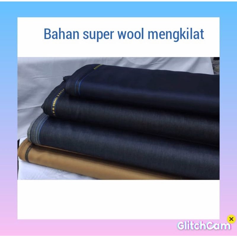 Jual Bahan kain dinas seragam Pemda,bahan SUPER wool cashmere glosy ...