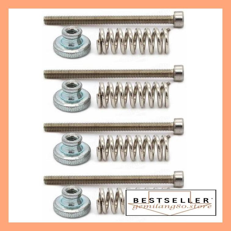 Jual Baut & Mur Tools- 3D Printer Bed Leveling M3 Screw +Spring & Hand ...