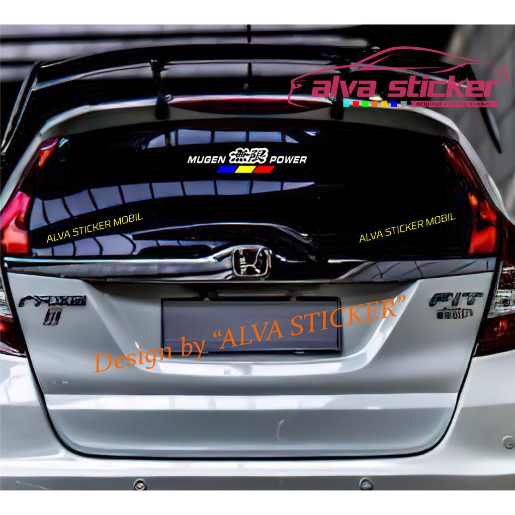 Jual Best Sticker Mobil Mugen Power Windshield Stiker Jdm Kanji Mobil