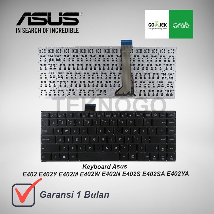 Jual Keyboard Laptop Asus E402 E402Y E402M E402W E402N E402S E402SA ...