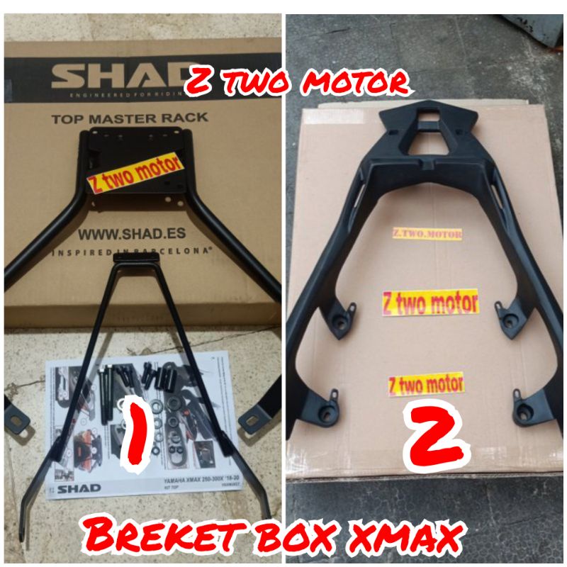 Jual Behel box xmax 250 breket box xmax 250 Dudukan box xmax 250 Behel ...