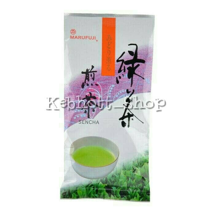 Jual Marufuji Maru fuji Sencha Green Tea Teh Hijau 100 gr | Shopee ...