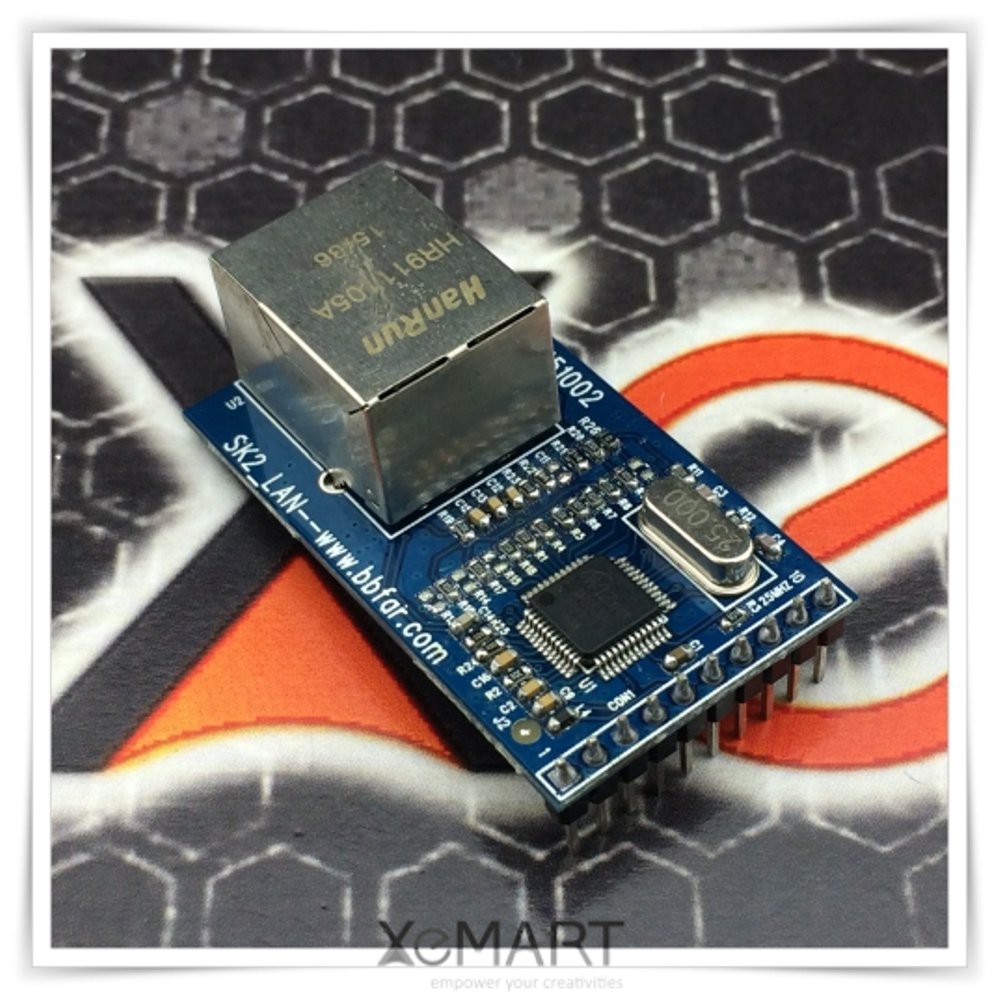 Jual TCP IP Embedded Ethernet Controller Module with SPI Interface ...