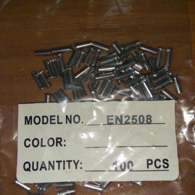 Jual Skun Botol Ferrules / Ferules for kabel 2,5 mm non insulated ...