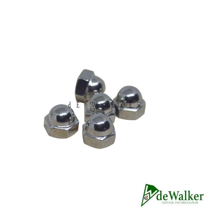 Jual MUR TOPI BAHAN BESI / CAP NUT BESI VARIAN UKURAN M4 M5 M6 M8 M10 ...