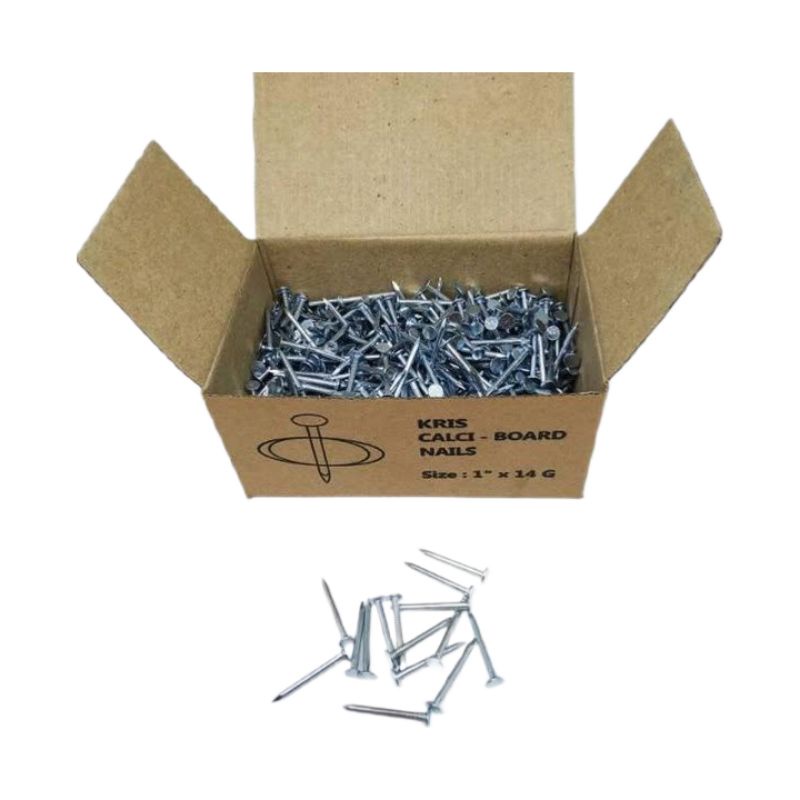 Jual NAILS PAKU GRC / PAKU KALSIBOARD / CALCIBOARD (1Box/1Kg) | Shopee ...