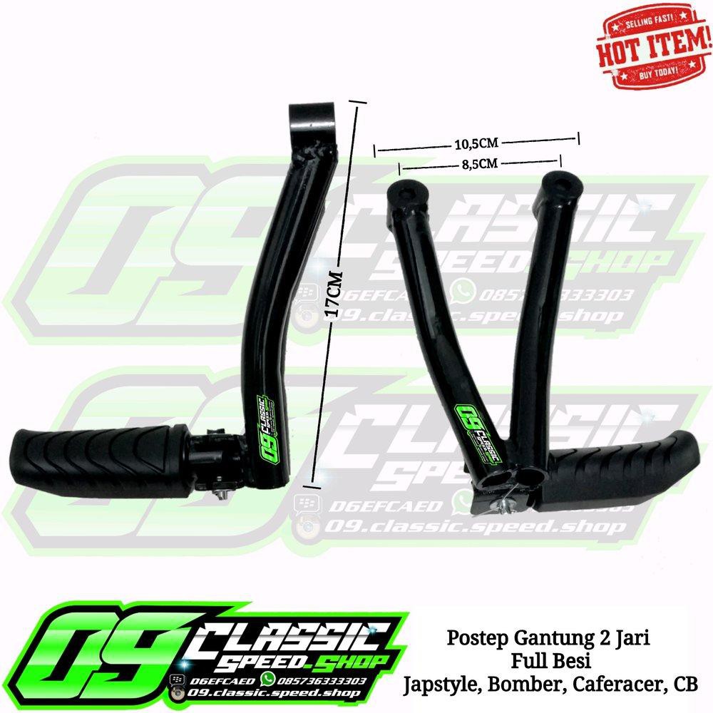 Jual Postep Foot Step Gantung 2 Jari Costum Ninja Japstyle Caferacer ...