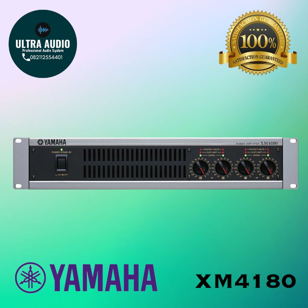 Jual YAMAHA XM4180 / XM 4180 Multichannel Power Amplifier ORIGINAL ...